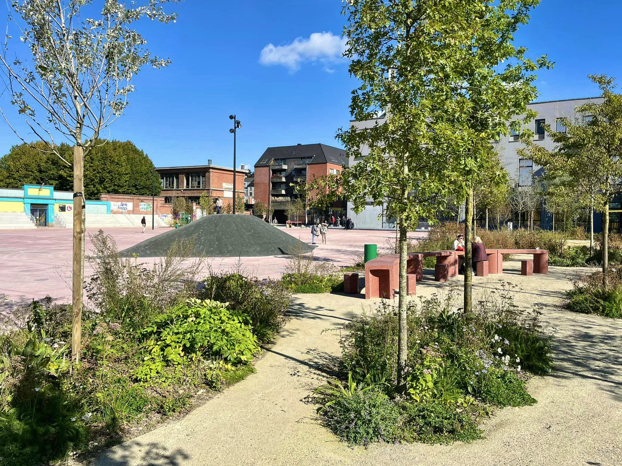 Inauguration de la place Destrée à Gilly | Ville de Charleroi